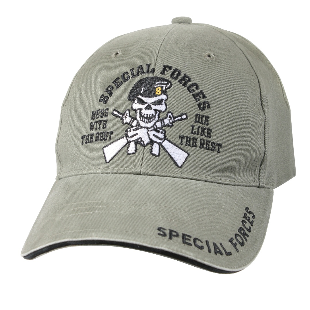 # 9887 - Rothco Inc. Gorra de perfil bajo vintage de las Fuerzas ...