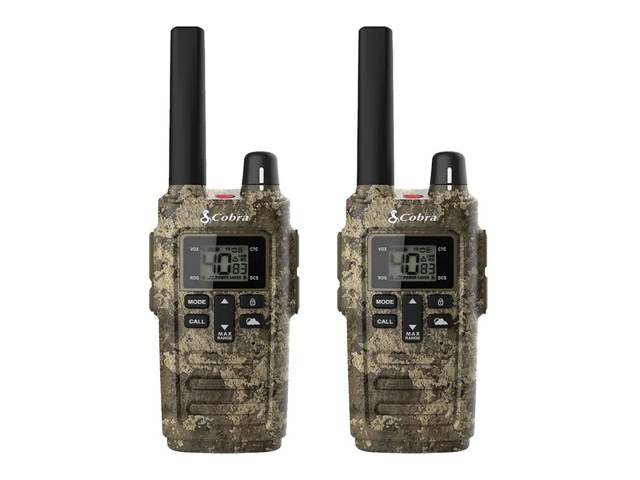 RX380 - Cobra Electronics Corporation USA Pack con 2 Walkie Talkies ...